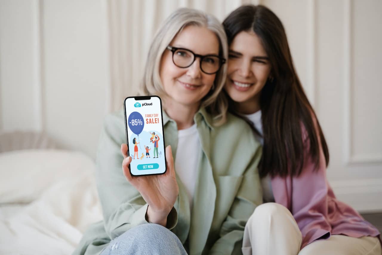 pCloud : économisez 85 % et ne payez qu'une fois avec Family Lifetime