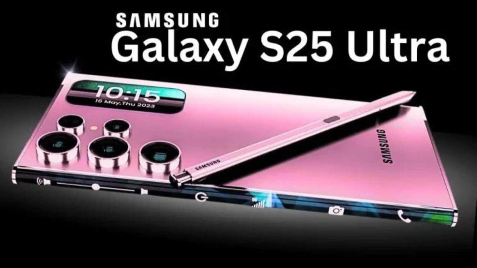 Les Premières Images Du Samsung Galaxy S25 Ultra Ici