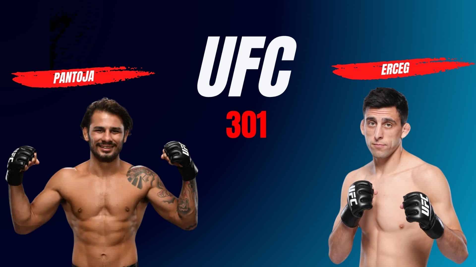 Comment regarder UFC 301 : Pantoja vs. Erceg gratuitement