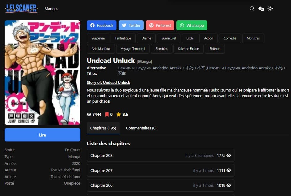 Lelscan : voici la bonne adresse pour lire vos mangas favoris