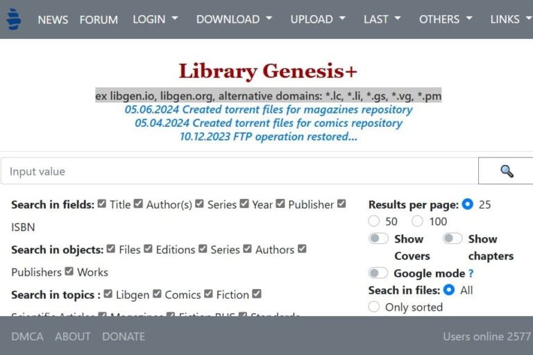 Library Genesis : voici l'URL pour y accéder