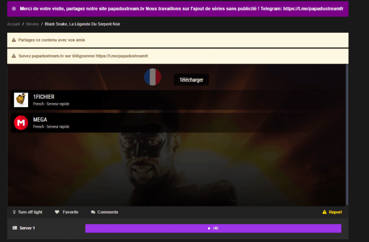 Retrouvez ici l'URL pour accéder au site de streaming populaire ...