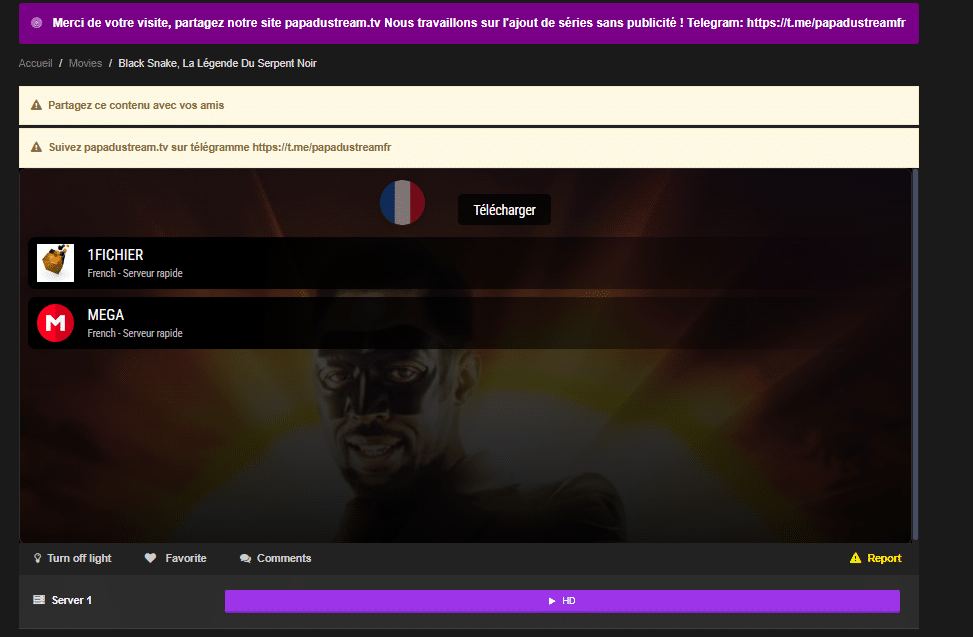 Retrouvez ici l'URL pour accéder au site de streaming populaire ...
