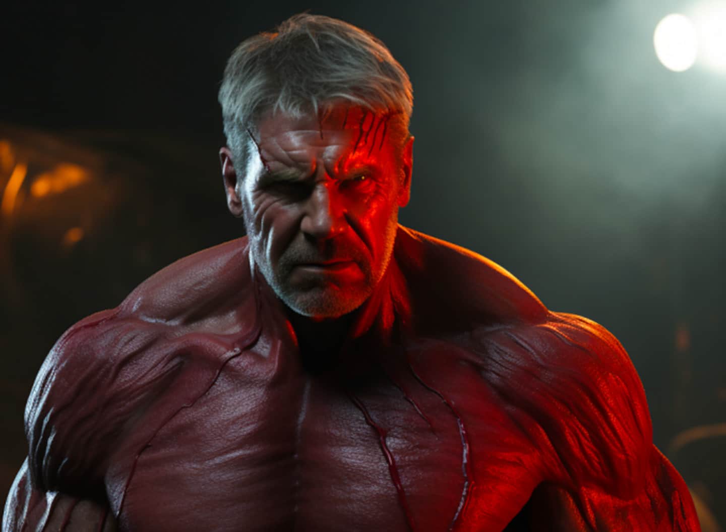 Captain America 4 : voici les premières images du Red Hulk d'Harrison ...