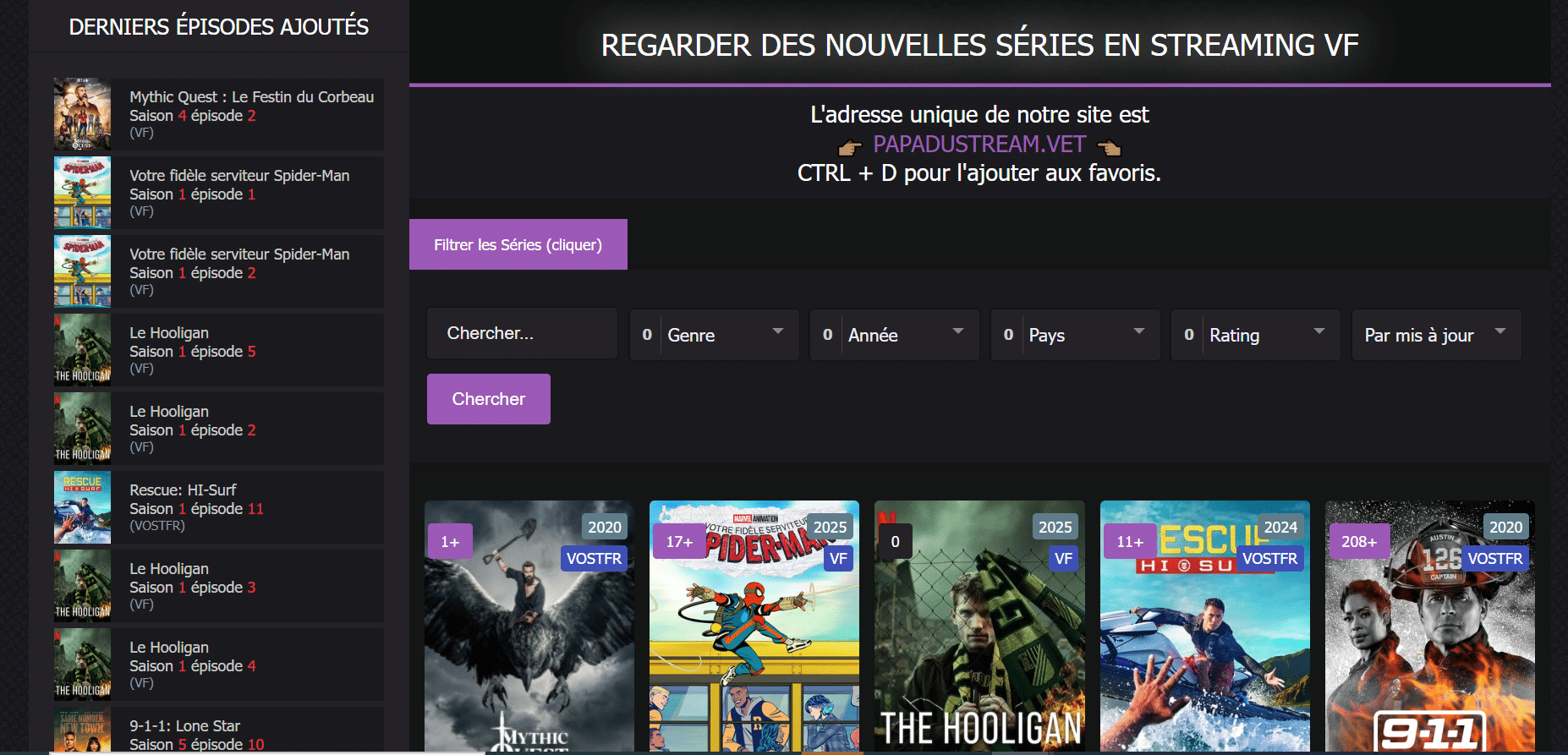 Papadustream : retrouvez ici l'URL pour accéder à ce site de streaming ...