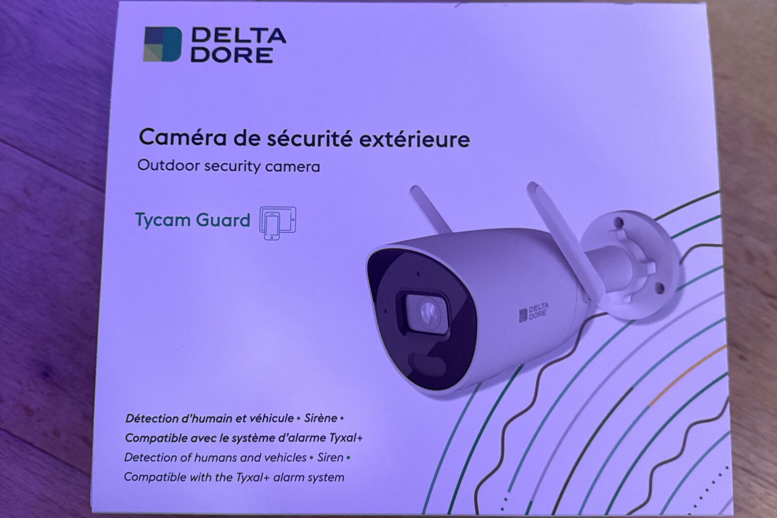 Test de la caméra extérieure Tycam Guard de Delta Dore