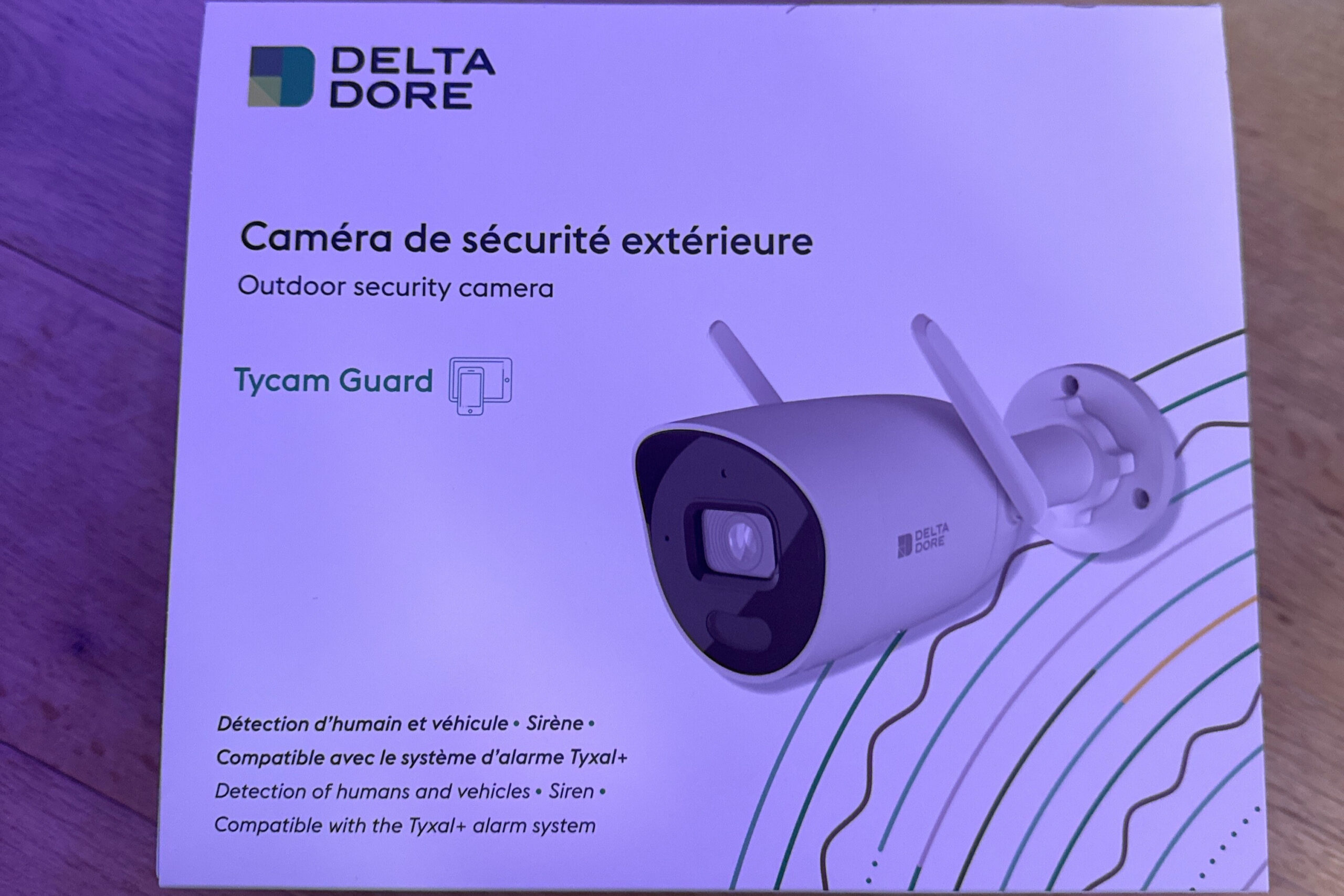 Test de la caméra extérieure Tycam Guard de Delta Dore