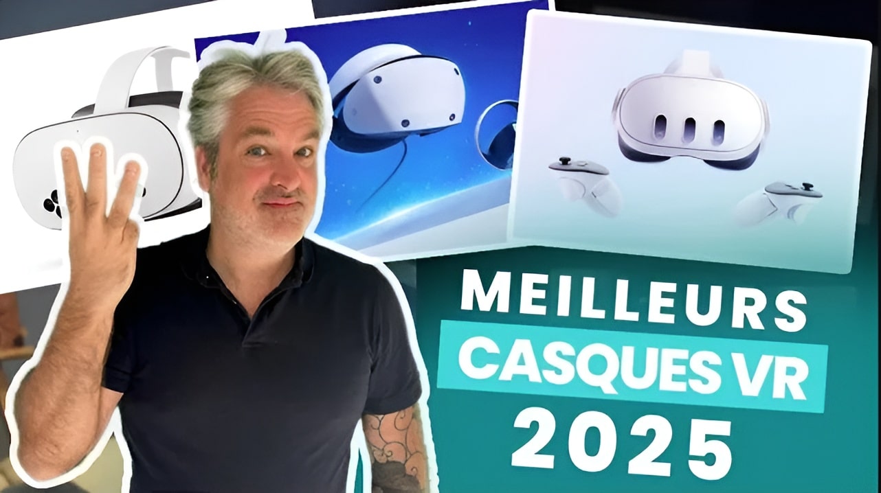 Top 3 des meilleurs casques VR 2025