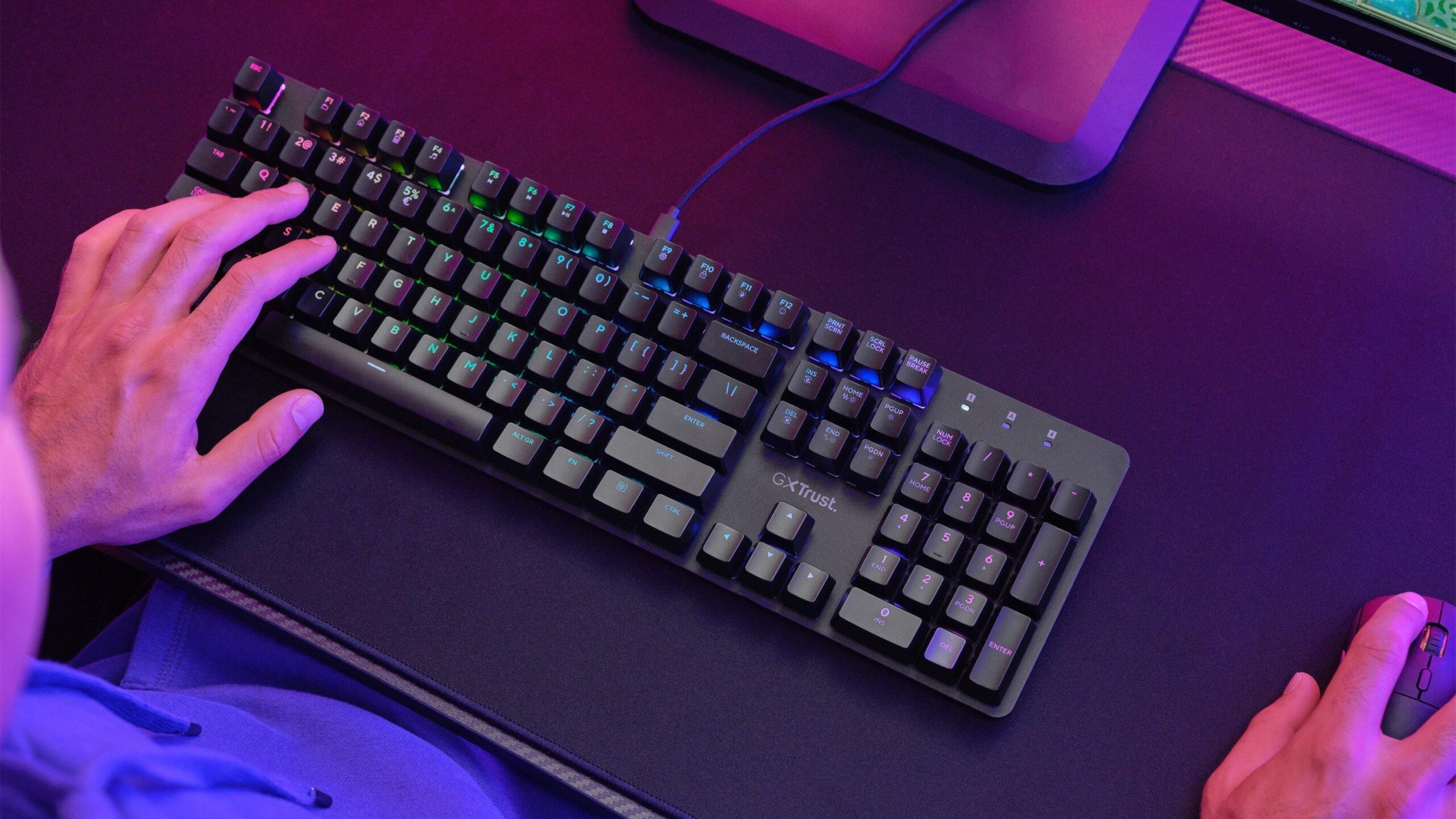 Trust dévoile Vaiya et Zora : deux claviers ultra-performants