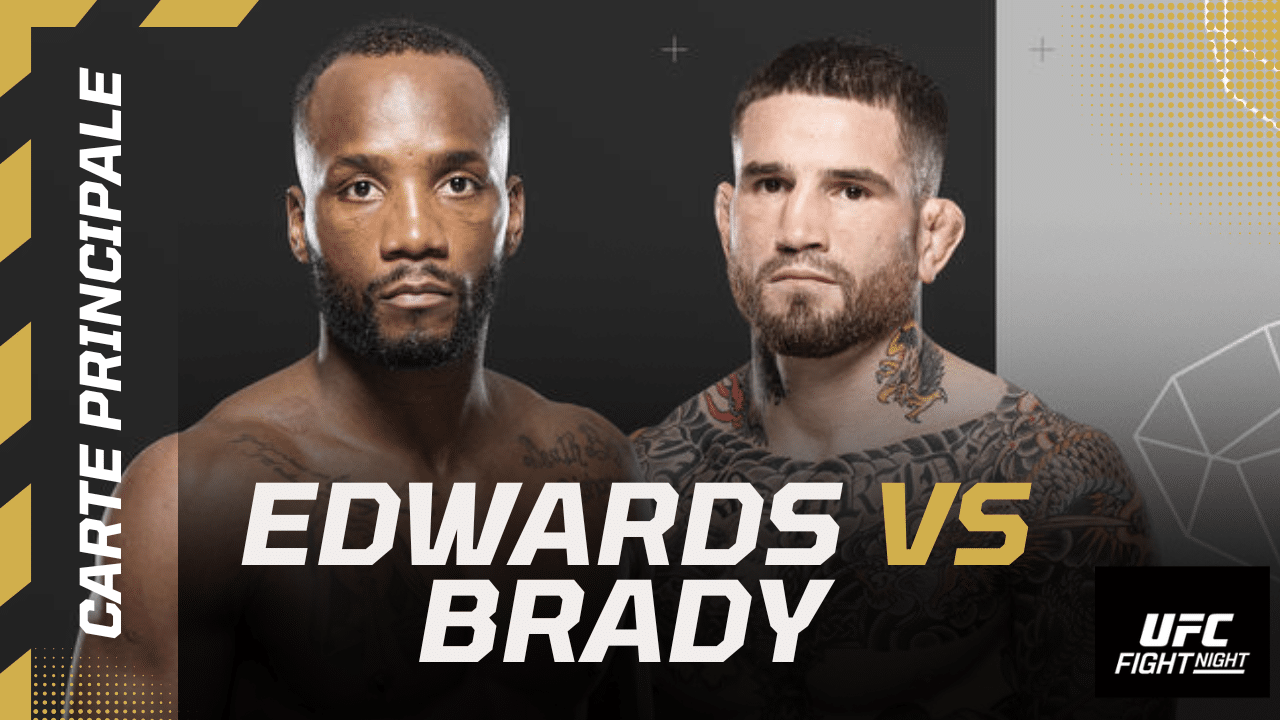 Regarder UFC Fight Night: Edwards vs. Brady gratuitement
