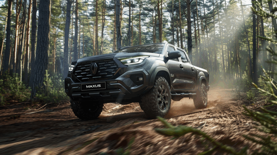 Utilitaire et aventureux : le pick-up Maxus T60 Max arpentera bientôt ...