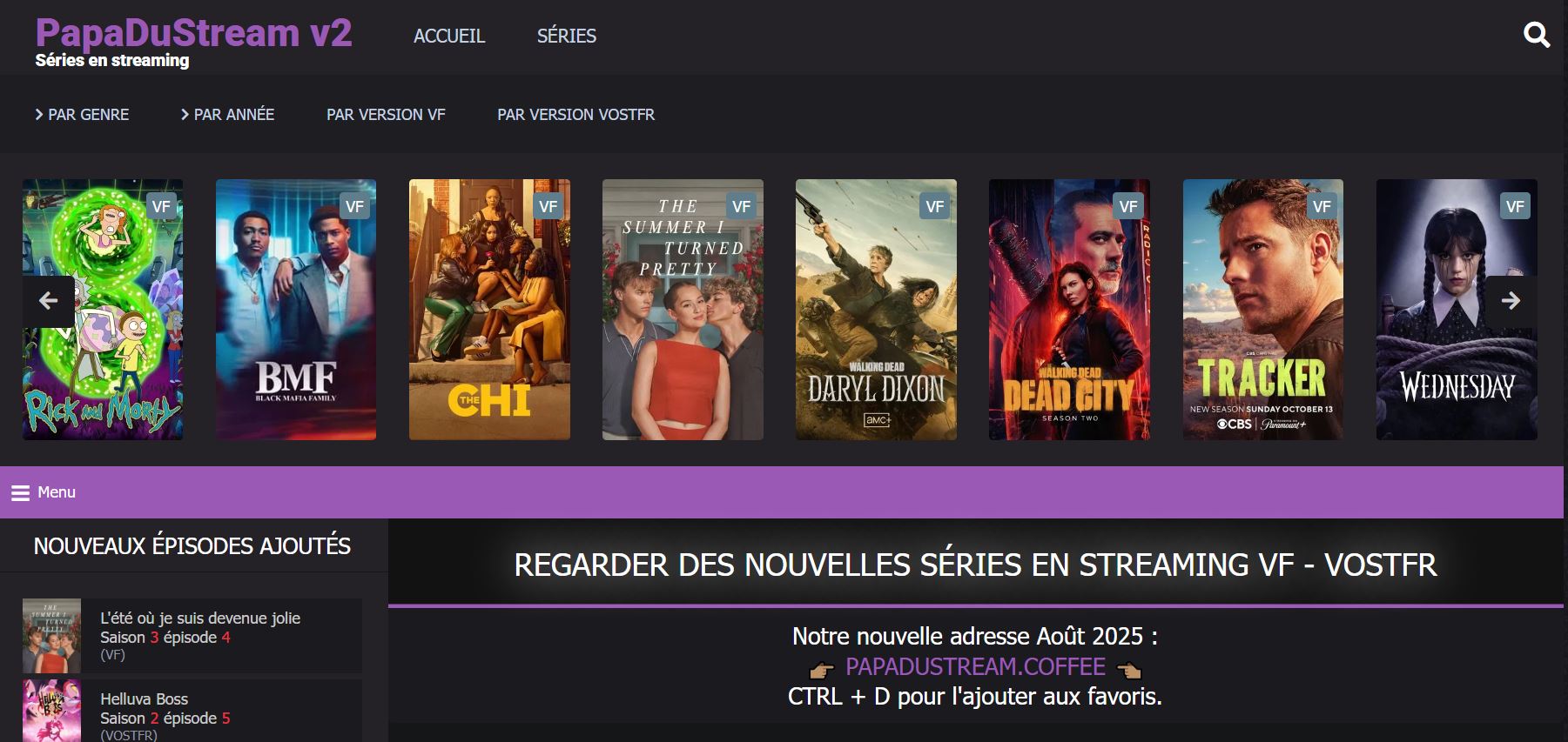 Papadustream : retrouvez ici l'URL pour accéder à ce site de streaming ...